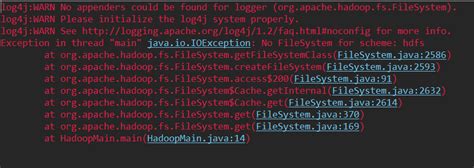 exception in thread main ioexception no