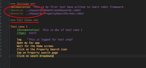 how to implement page object model in robot framework