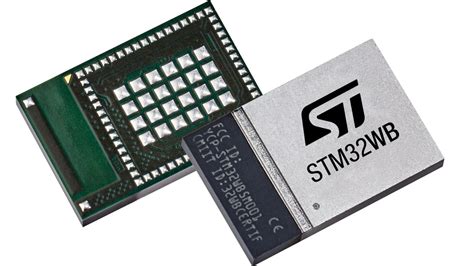 stm32wb5mmg wireless module supports bluetooth le zigbee openthread