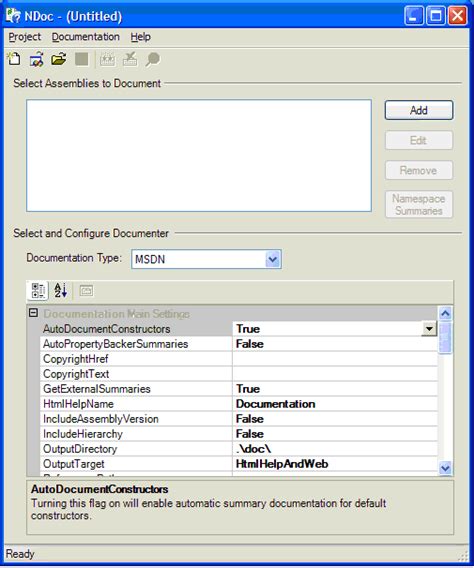 c and xml source code documentation codeproject