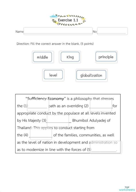 Exercise1 1 Interactive Worksheet Topworksheets