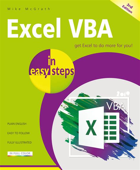 excel vba in easy steps 3rd edition in easy steps