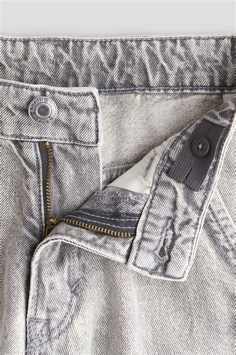Jean Cargo à Jambes Larges Light Denim Grey Enfant Handm Be