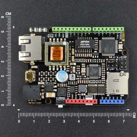 dfrobot w5500 ethernet with poe iot board leonardo compatible