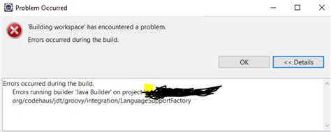 java throwing a warning message to install few