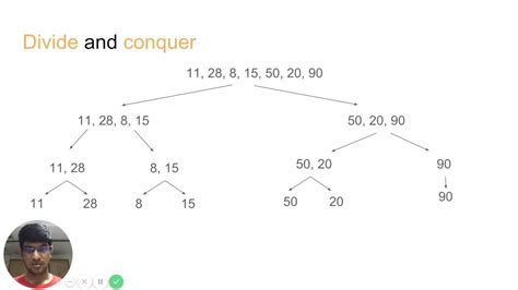 merge sort algorithm youtube