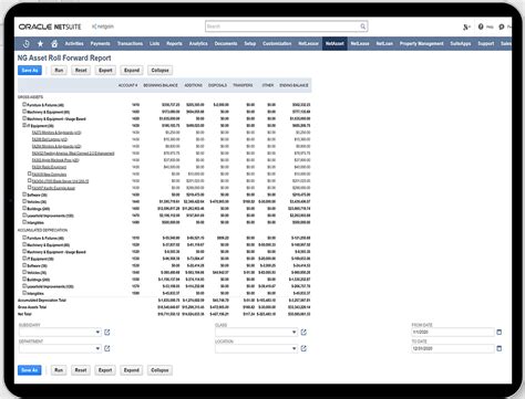 Netsuite Fixed Asset Roll Forward Report And Cip Process