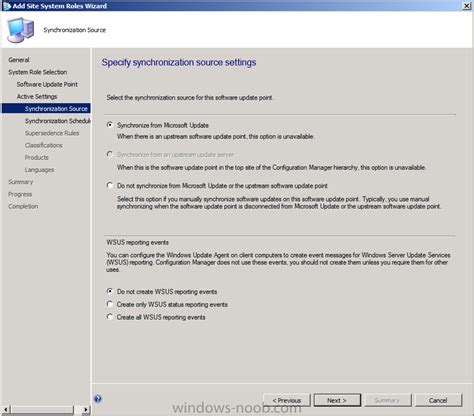 using system center 2012 configuration manager part 5 adding wsus