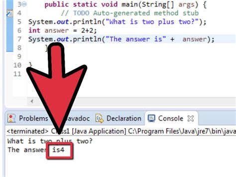 how to run a java program in eclipse