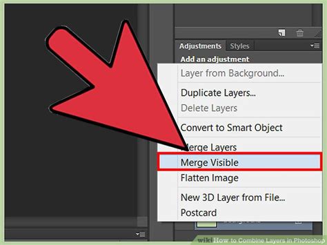 How To Combine Layers In Photoshop 11 Steps With Pictures