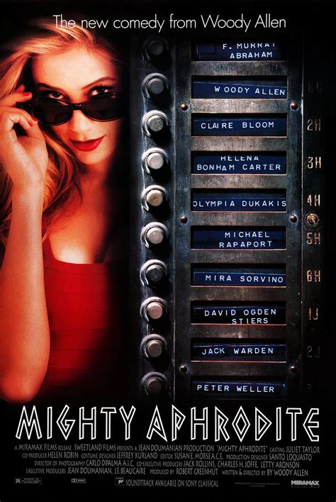 Mighty Aphrodite Movie Poster 1 Sided Original Final Rolled 27x40 Woody