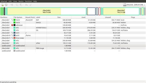 ubuntu how to find out which partition ubuntu is installed on unix