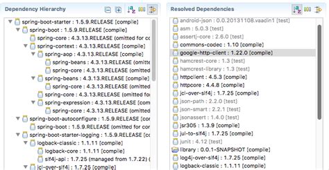 [solved] multi module spring boot project and inherited dependencies