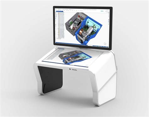 touch table model e dual screen itekube 55 4k