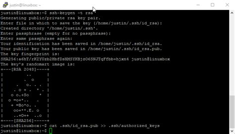 ssh generate public key authorized keys