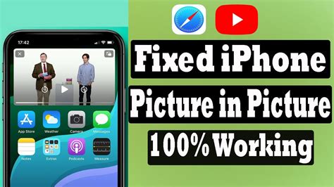 how to fix picture in picture pip not working ios 14