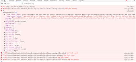 unable to integrate ngx uploader module with angular 2 stack overflow