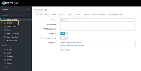 setting up sso saml 2 0 with keycloak