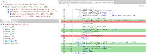 updating and reviewing simulation results and code coverage reports
