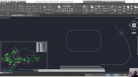 autocad fillet chamfer youtube
