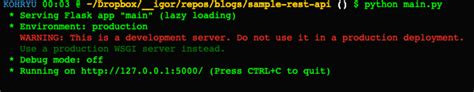 coding a rest api with python by eric chi the startup
