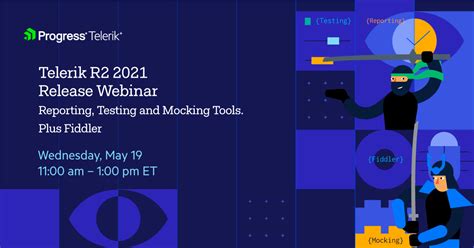 telerik and kendo ui r2 2021 release webinars may 18 20