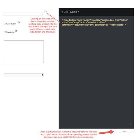 copy contents from a multiline text field to apple clipboard operating