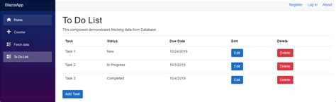crud using blazor and entity framework core blog of pi