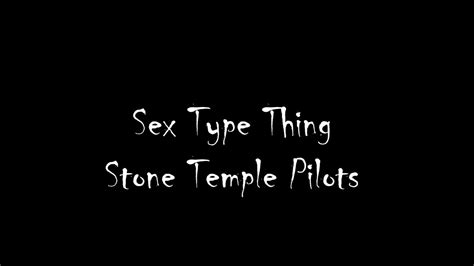 stone temple pilots sex type thing subtitulado español youtube
