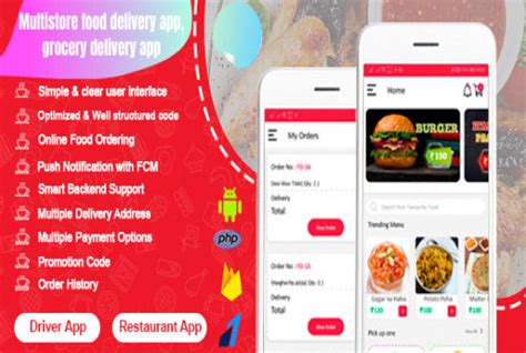 build food delivery app grocery delivery app fast food delivery app