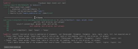 conv2d padding typeerror pytorch forums