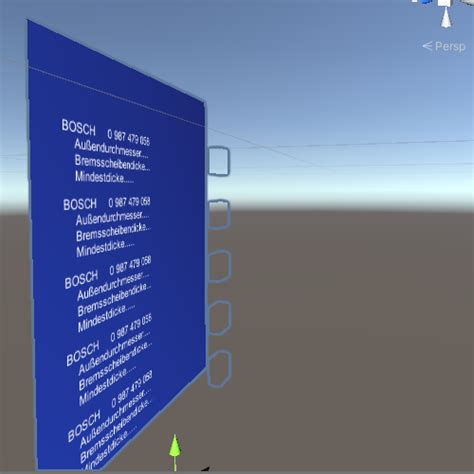 scroll object collection instantiated prefabs with instanced materials