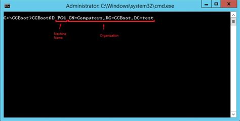 steps for installation method of ccboot works with windows domain