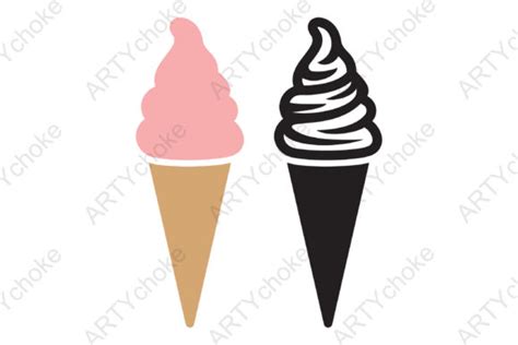 Ice Cream Svg File Ready For Cricut Graphic By Artychoke Design