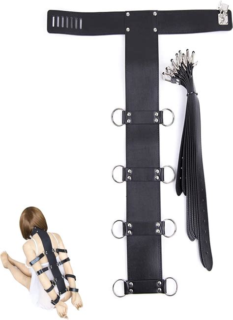 Amazon セックス ボンデージ レザー アーム ベルト 首輪 ハーネス Bdsm セックス ボンデージ セット 犬奴隷拘束具 フェチ