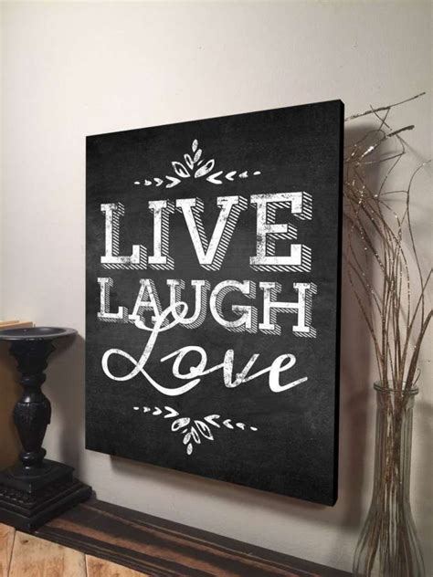 10 Splendid Live Love Laugh Wall Decor Wood Collection