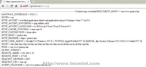 creating virtual hosts generate ssl certificates and keys and enable cgi