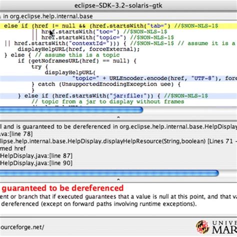 static code analysis and findbugs from