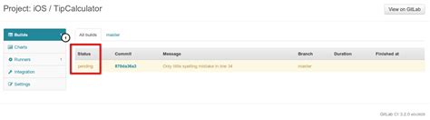 deployment gitlab ci project build in neverending