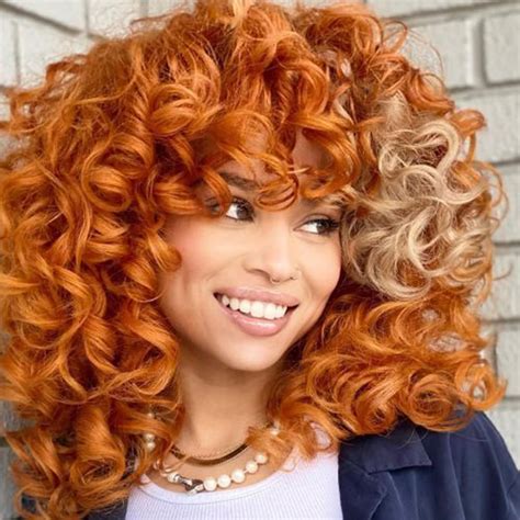 Yosilady Auburn Curly Wigs For Black Women Short Curly Wig