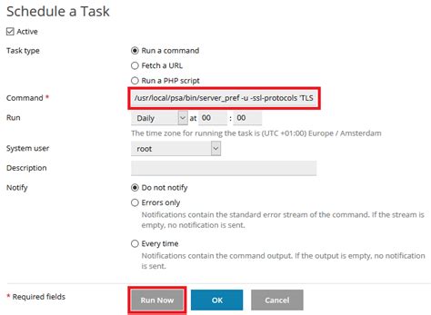 plesk disable tls 1 0 transip