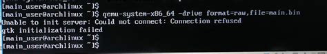 i can t get qemu to work on arch linux i m close to just deleting qemu