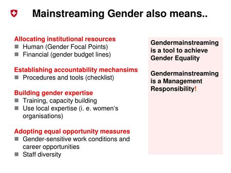 Ppt Implementing The Sdc Gender Policy – Approaches And Tools