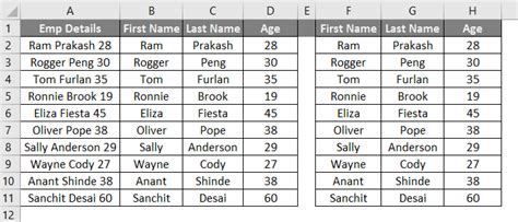 opposite of concatenate in excel examples to reverse concatenate