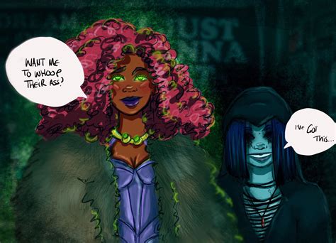 Starfire X Raven Etsy