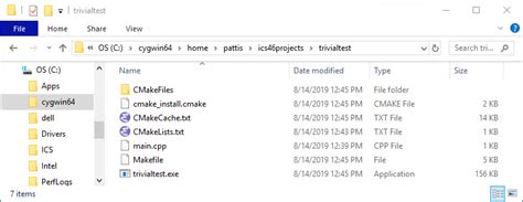 command line cygwin tools