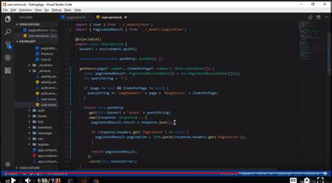 pagination angular 6 observable is not assignable to type
