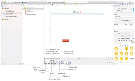 working with xcode auto layout in swift and ios projects