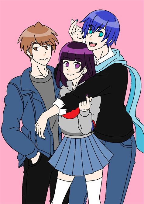 Mero Meri Y Kaito Senpai Kaito Dibujos Chibi Dibujos