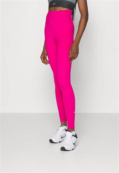 Nike Performance One Tights Fireberry Bær Zalando No